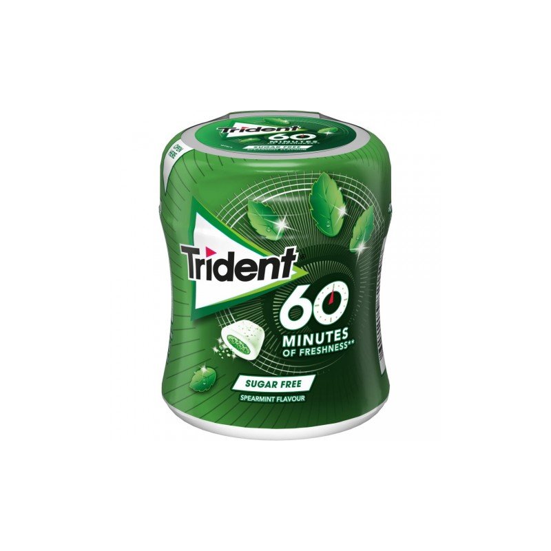 Trident Bote 60 Minutos Hierbabuena Liquida - SuperChuches.com
