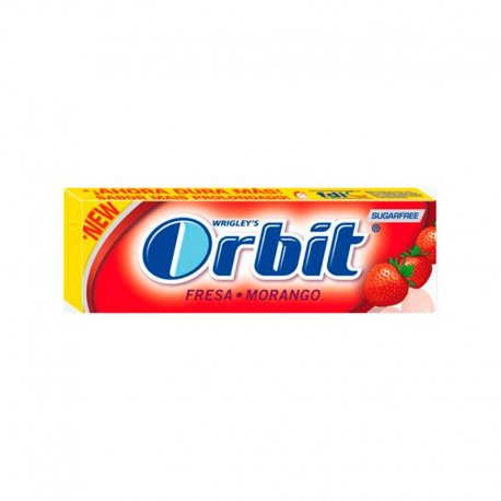 Chicles Orbit Fresa【Comprar Online】Envío 24h